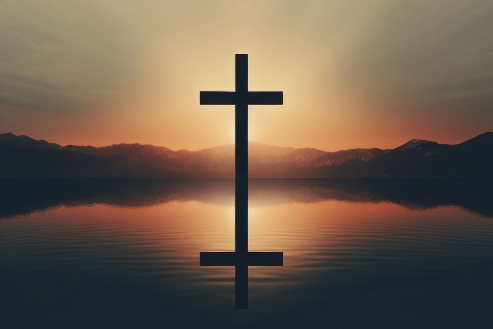Cross sunset religion and faith | Premium Photo - rawpixel