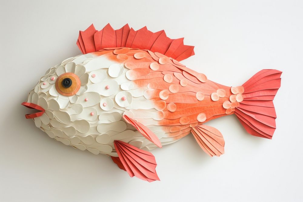 Pufferfish animal paper creativity. | Premium Photo Illustration - rawpixel