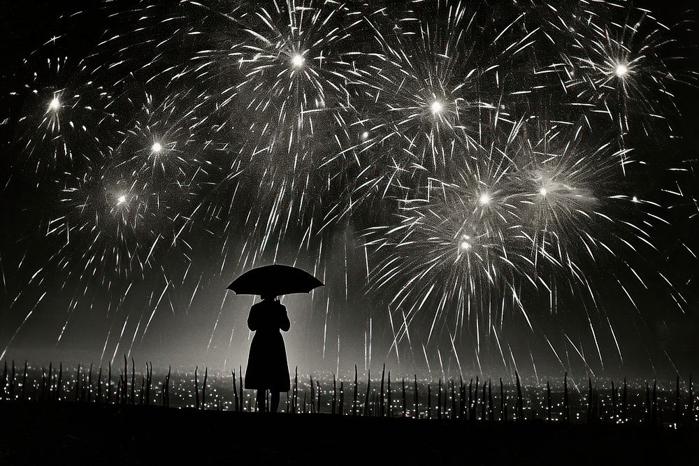 Firework fireworks outdoors nature. | Premium Photo - rawpixel