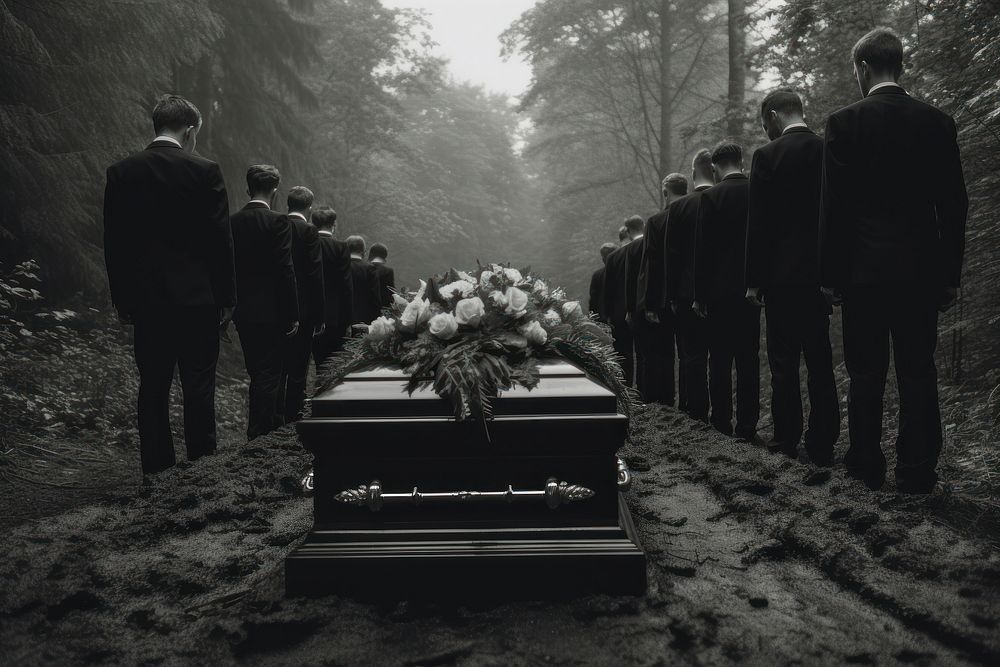 Bereavement funeral adult black | Free Photo - rawpixel