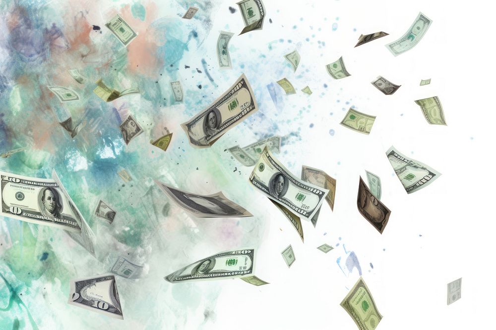 Falling bank notes background money | Free Photo Illustration - rawpixel