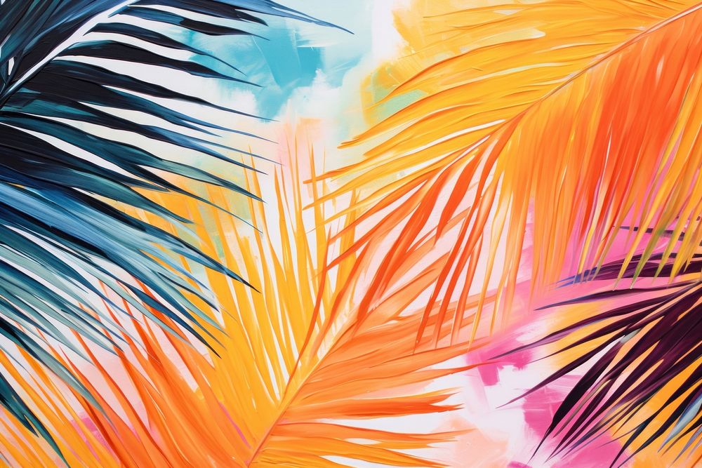 Palm tree backgrounds abstract outdoors. | Premium Photo Illustration ...