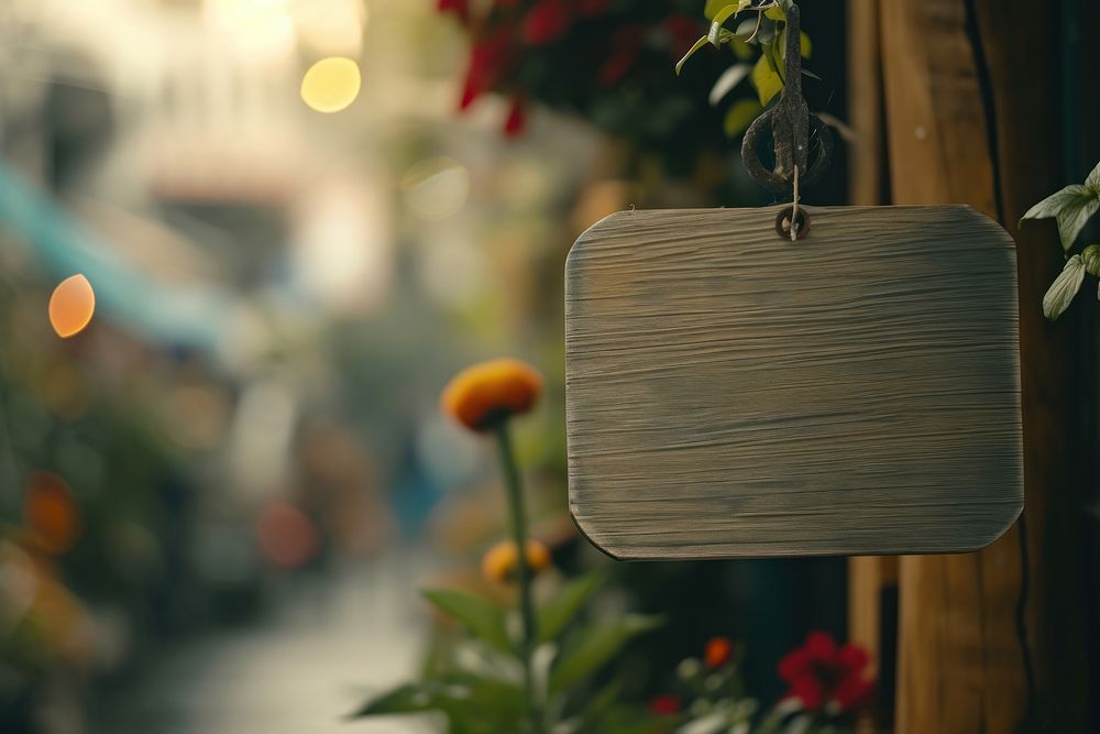Cute flower shop sign outdoors | Premium Photo - rawpixel