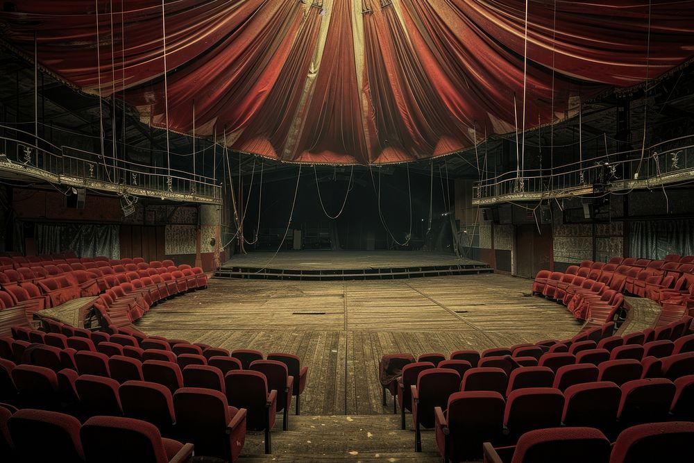 Circus theater auditorium stage chair | Premium Photo - rawpixel