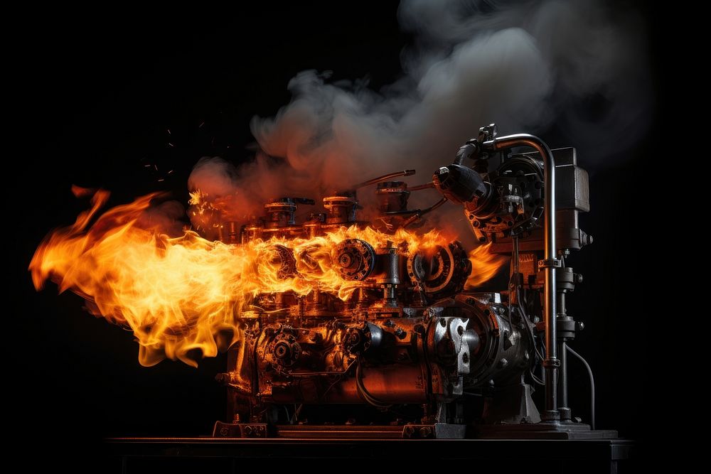 Machine fire bonfire engine. | Premium Photo - rawpixel
