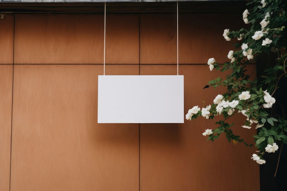 Hanging shop sign outdoors flower | Premium Photo - rawpixel