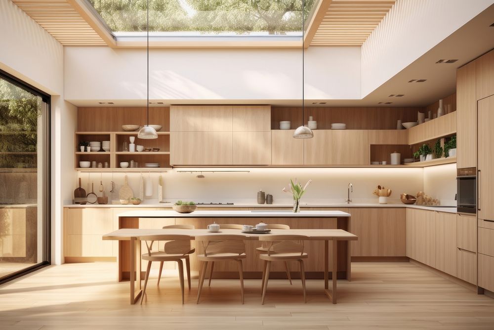 Modern Contemporary kitchen room interior | Free Photo - rawpixel