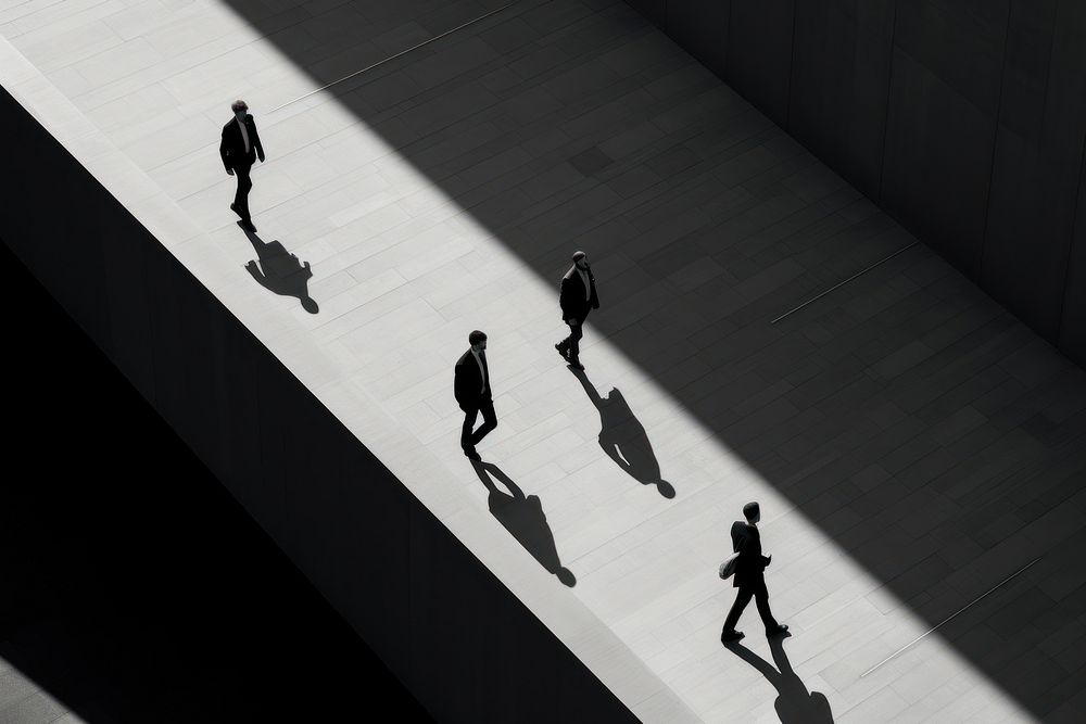 People chasing person running silhouette | Premium Photo - rawpixel