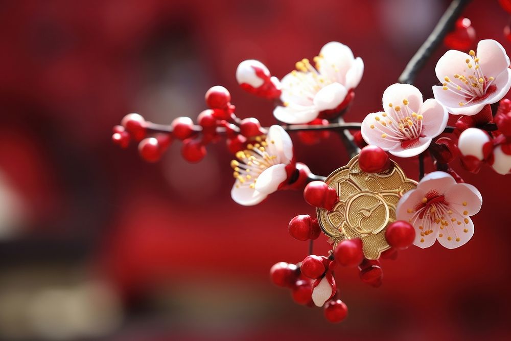 Chinese New Year flower blossom | Premium Photo - rawpixel