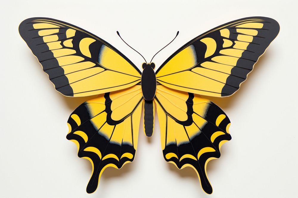 Two-Tailed Swallowtail Butterfly butterfly animal | Premium Photo ...