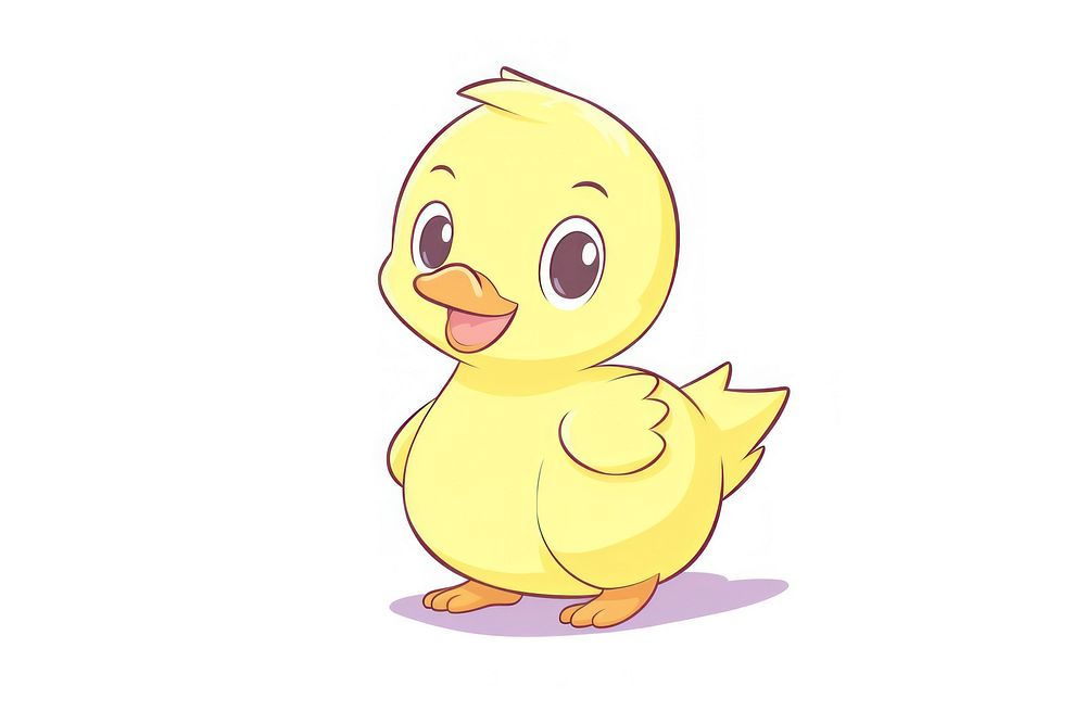 Duck cartoon style drawing animal | Premium Photo Illustration - rawpixel