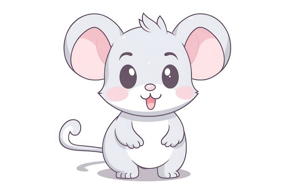 Mouse cartoon style animal drawing | Premium Photo Illustration - rawpixel