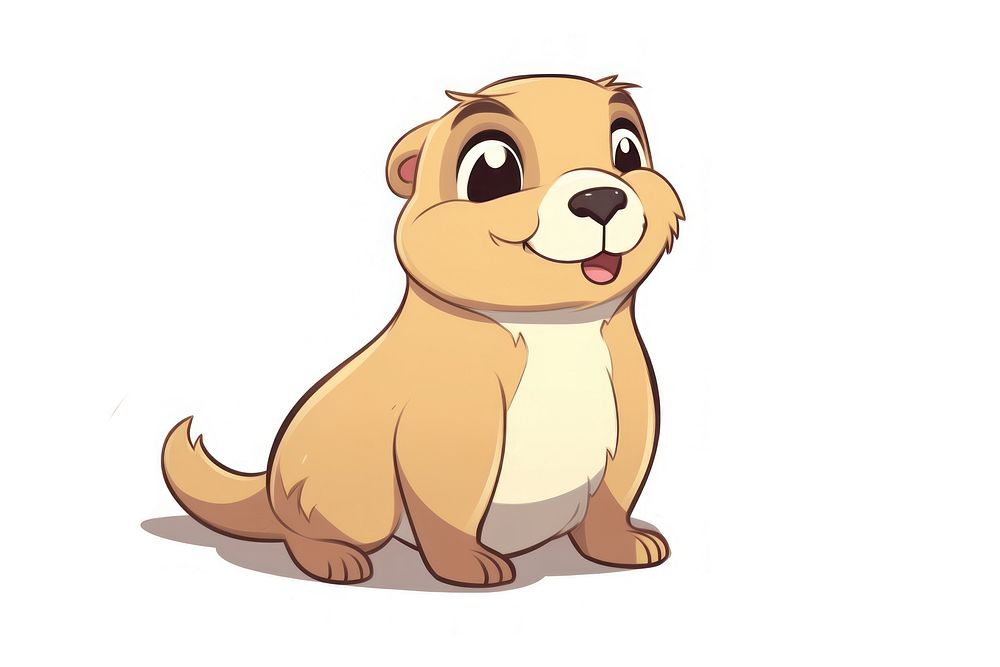 Prairie dog cartoon style animal | Free Photo Illustration - rawpixel