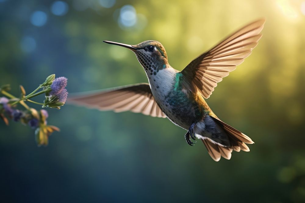 Humming bird hummingbird wildlife animal. | Premium Photo - rawpixel