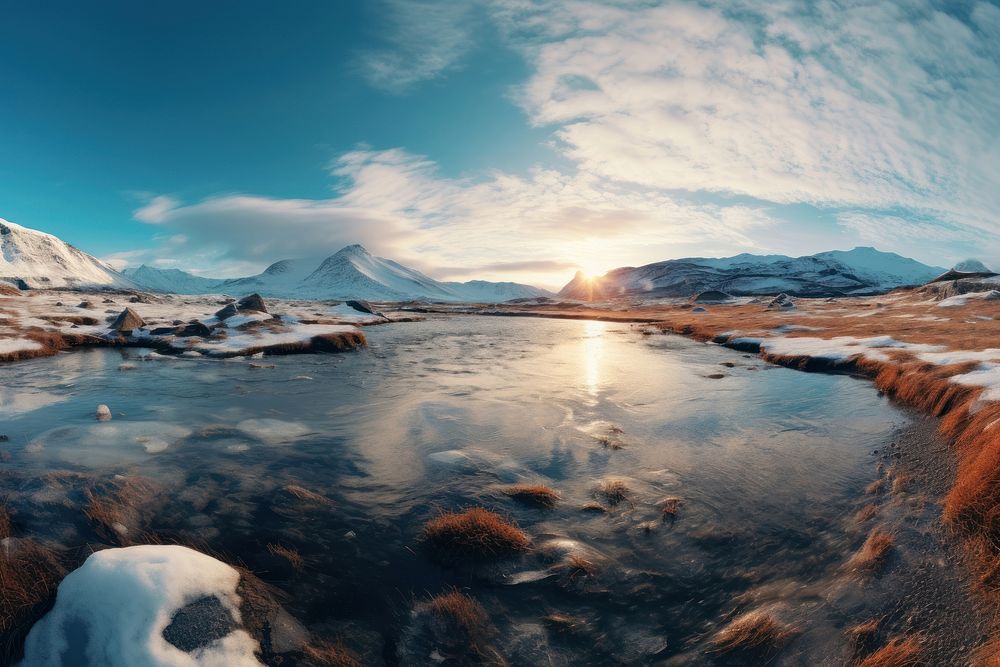 Creeking landscape mountain outdoors | Free Photo - rawpixel