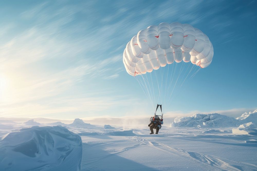 Parachuting paragliding recreation adventure. | Premium Photo - rawpixel