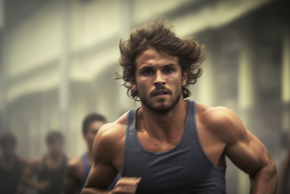 Running portrait athlete adult. | Free Photo - rawpixel