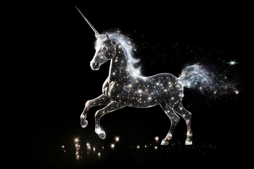 Full body unicorn stallion animal | Premium Photo Illustration - rawpixel