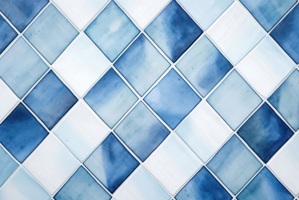 Tiles blue pattern backgrounds floor | Premium Photo - rawpixel