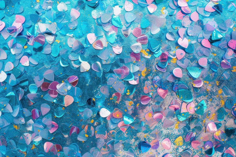 Light blue backgrounds turquoise confetti | Free Photo - rawpixel