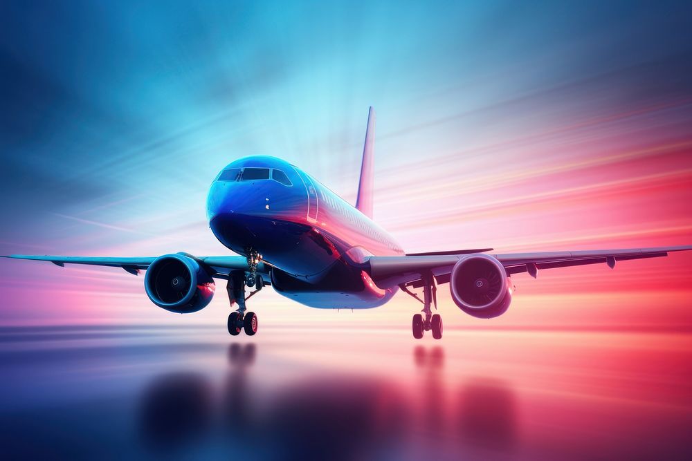 Abstract background aircraft airplane airliner. | Premium Photo ...