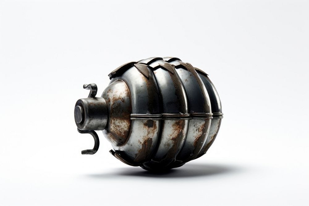 Basic bomb white background ammunition | Free Photo - rawpixel