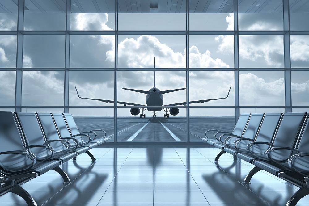 Airport airplane aircraft building | Free Photo - rawpixel