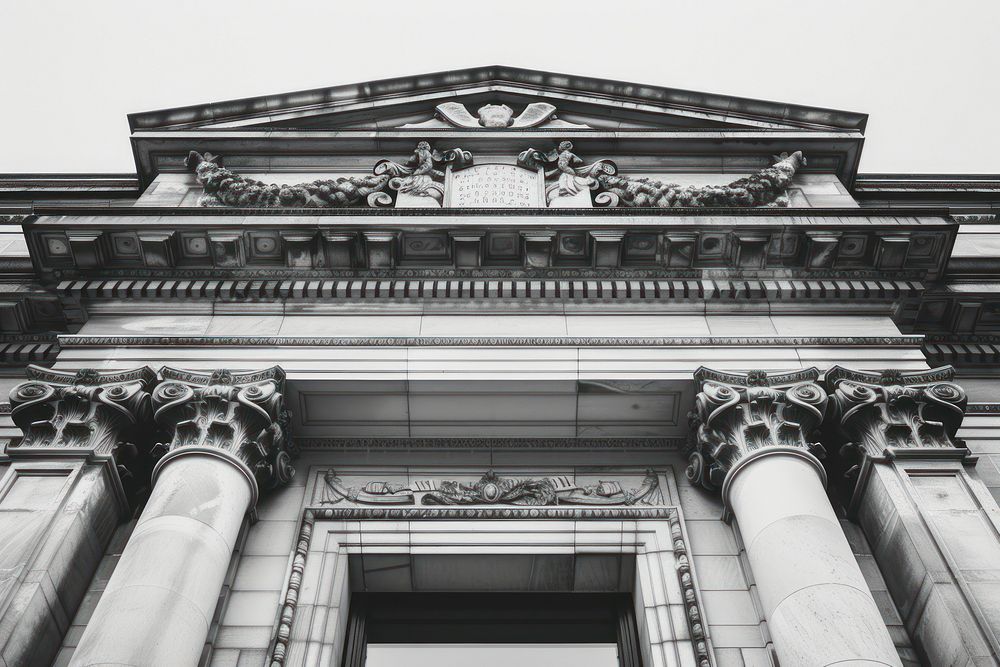 Building architecture column city. | Premium Photo - rawpixel