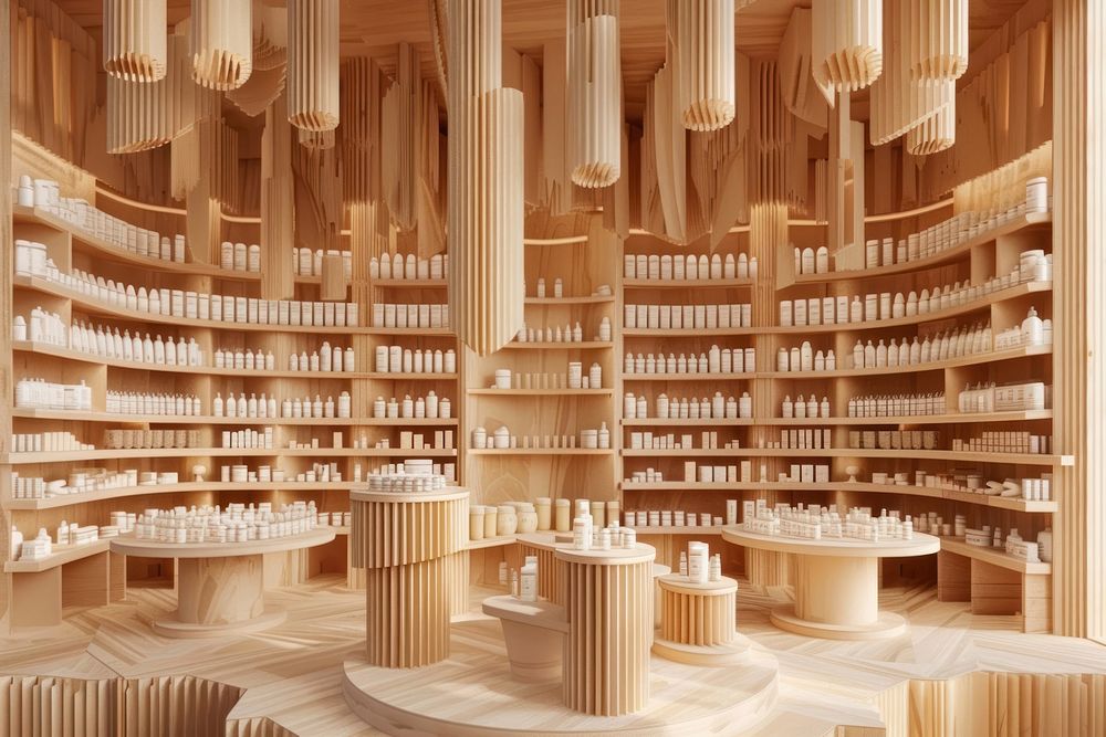 Wood shop interior design architecture. | Free Photo - rawpixel