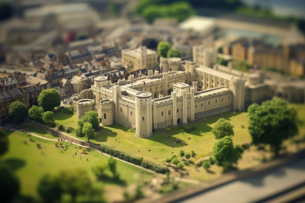 London architecture tilt-shift building. | Premium Photo - rawpixel