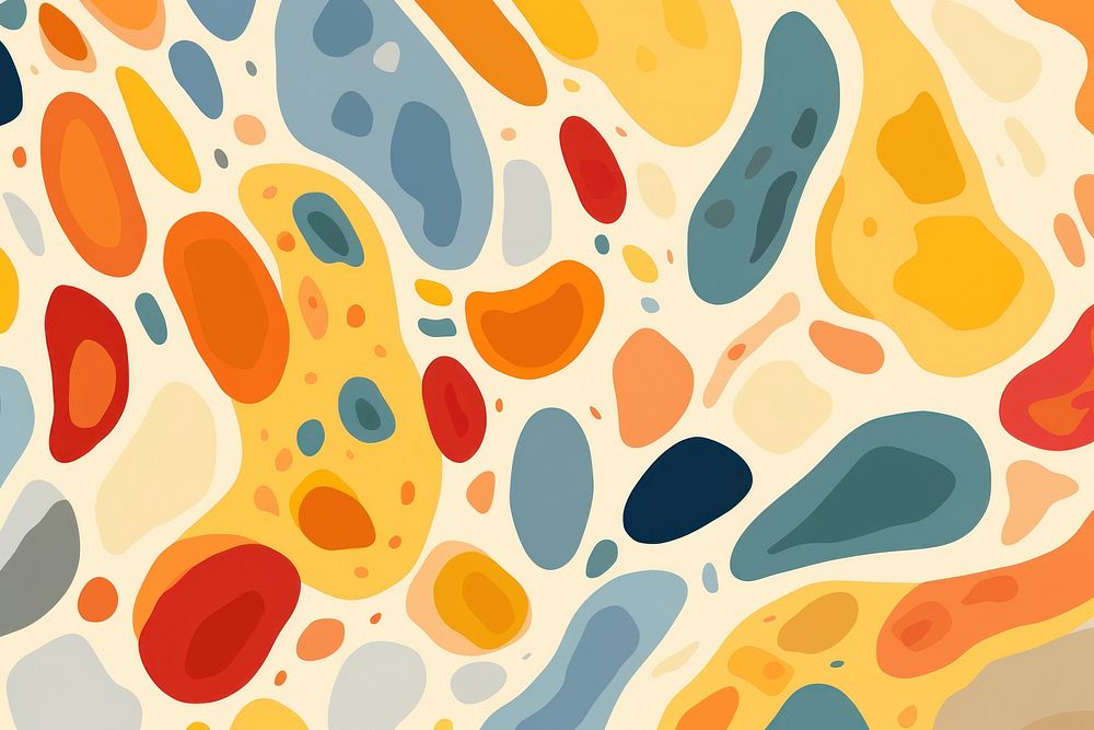 Organic shapes backgrounds abstract pattern. | Premium Photo ...