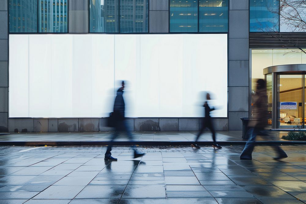 Exterior construction hoarding city walking | Free Photo - rawpixel