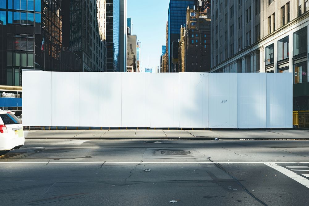 Exterior construction hoarding city vehicle | Free Photo - rawpixel