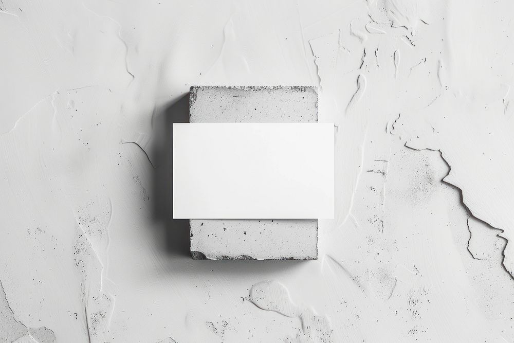 Business card white paper architecture. | Free Photo - rawpixel