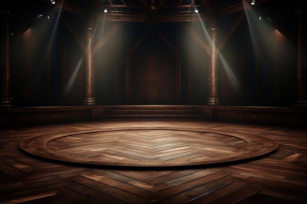 Empty floor stage flooring hardwood | Free Photo - rawpixel