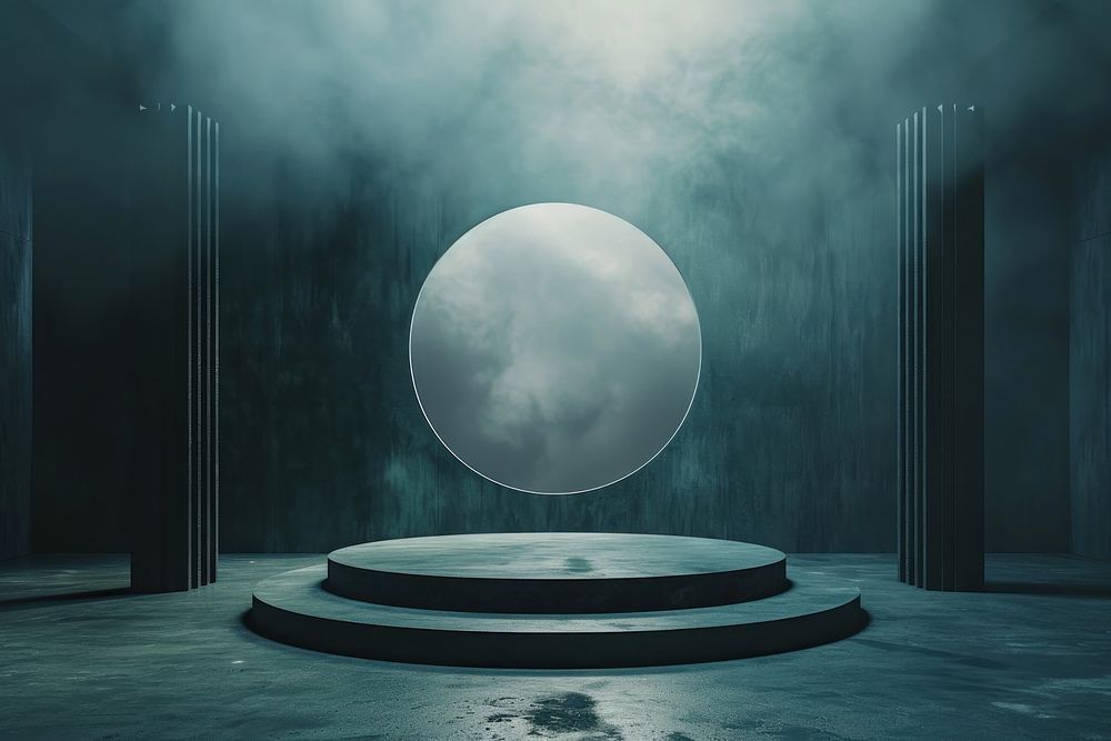 Empty studio stage lighting architecture | Premium Photo - rawpixel