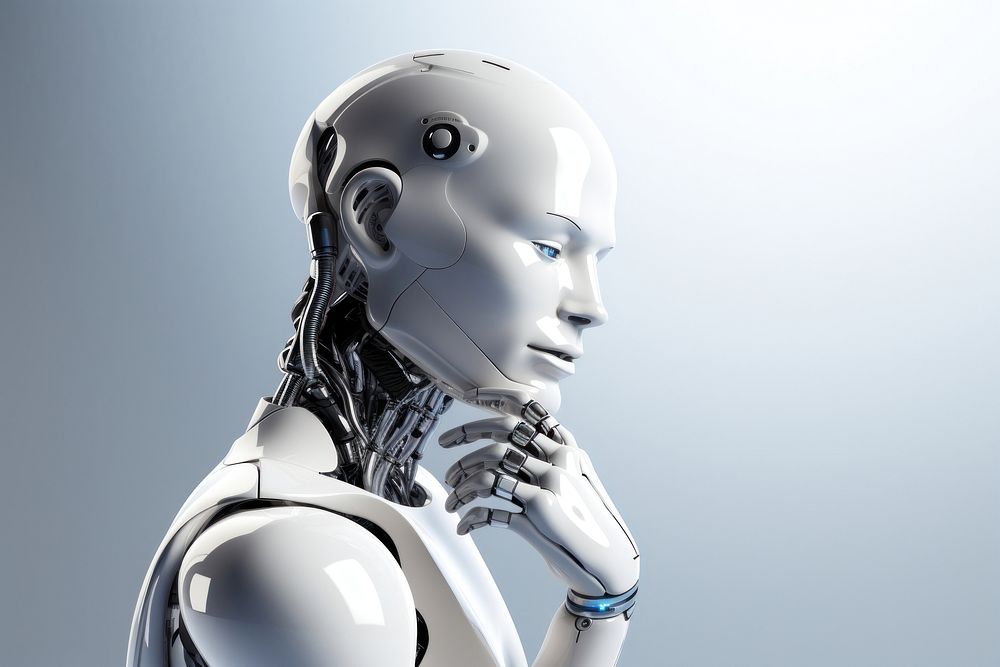 Robot representation futuristic technology. | Premium Photo - rawpixel