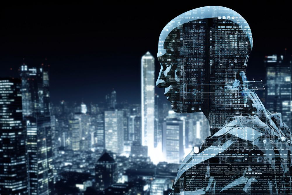 Robot city architecture metropolis. | Premium Photo - rawpixel