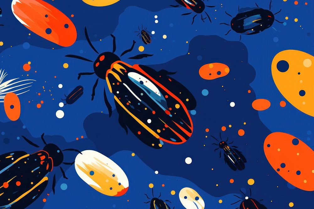 Insects backgrounds animal invertebrate. | Premium Photo Illustration ...