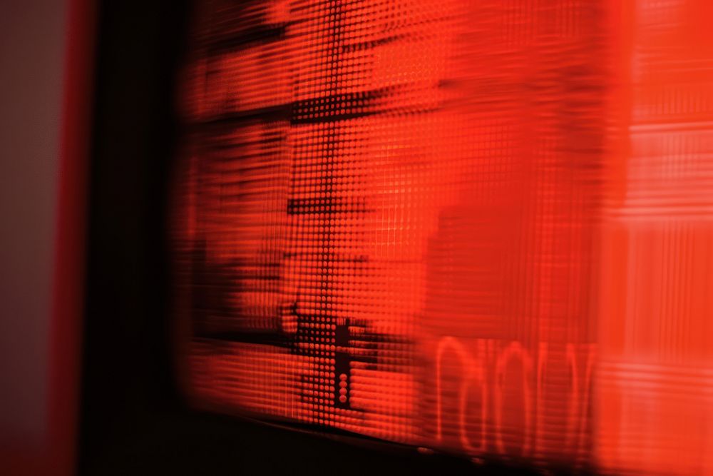 Tv error screen light illuminated | Free Photo - rawpixel