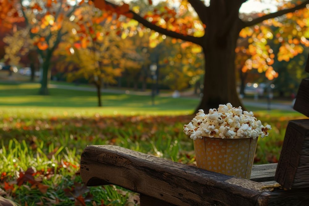 Popcorn park outdoors nature plant. | Premium Photo - rawpixel
