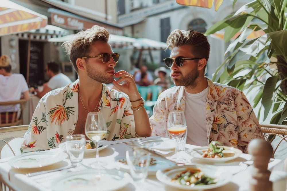 Restaurant drinking glasses summer. | Premium Photo - rawpixel
