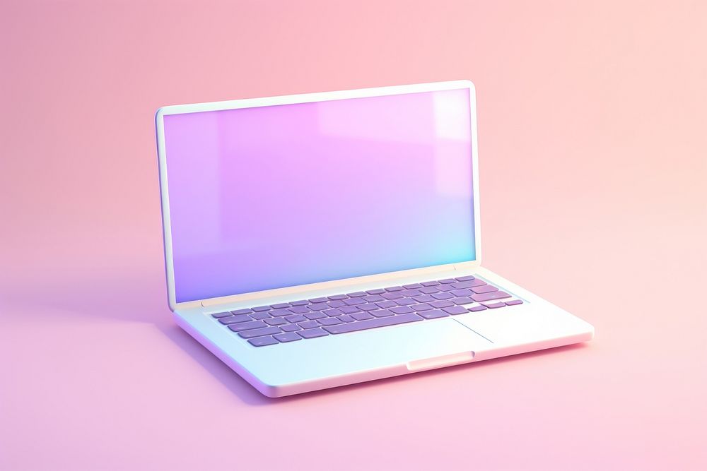 Laptop computer portability electronics. | Premium Photo Illustration ...