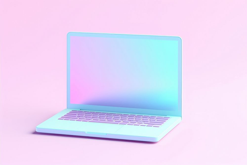 Laptop computer portability electronics. | Premium Photo Illustration ...