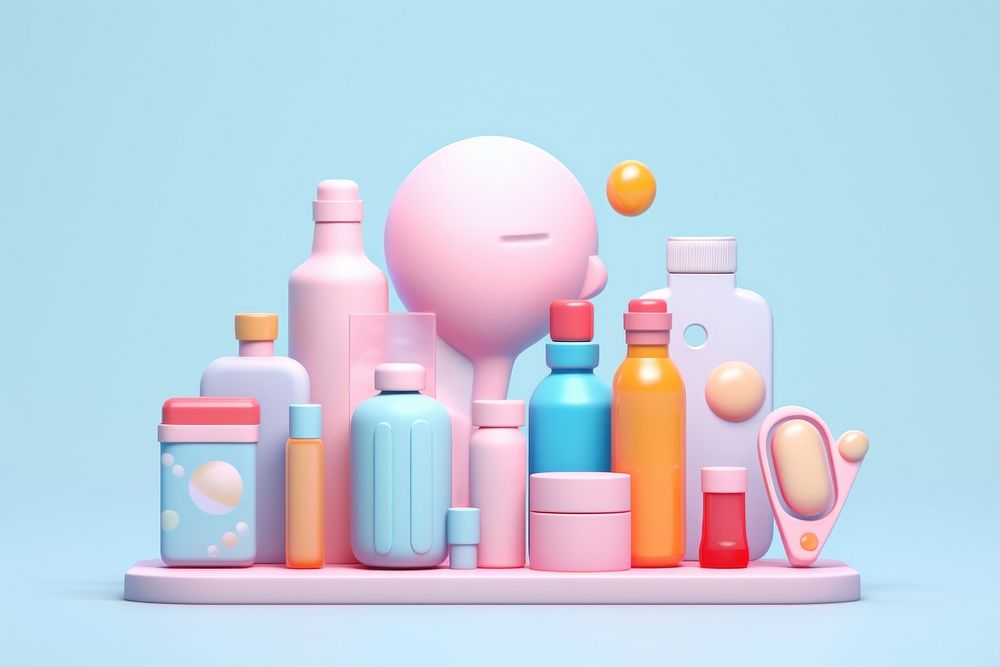 Medicine medication container variation. | Premium Photo Illustration ...