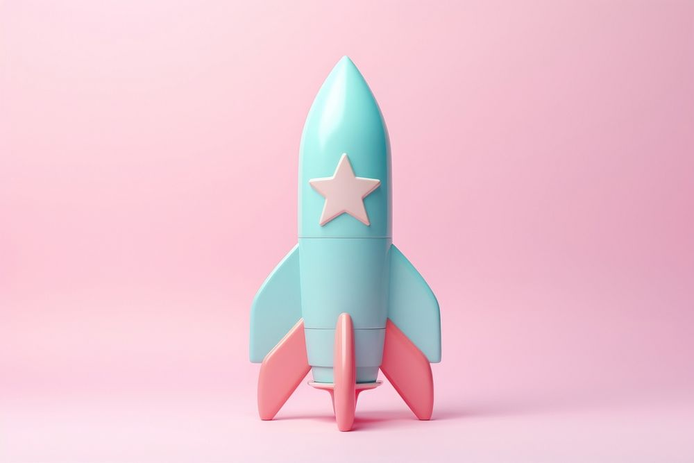 Paper rocket Cute missile celebration | Free Photo Illustration - rawpixel