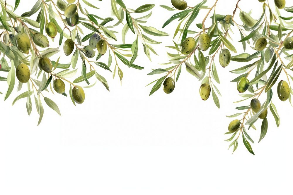 Olive backgrounds plant leaf. | Free Photo Illustration - rawpixel