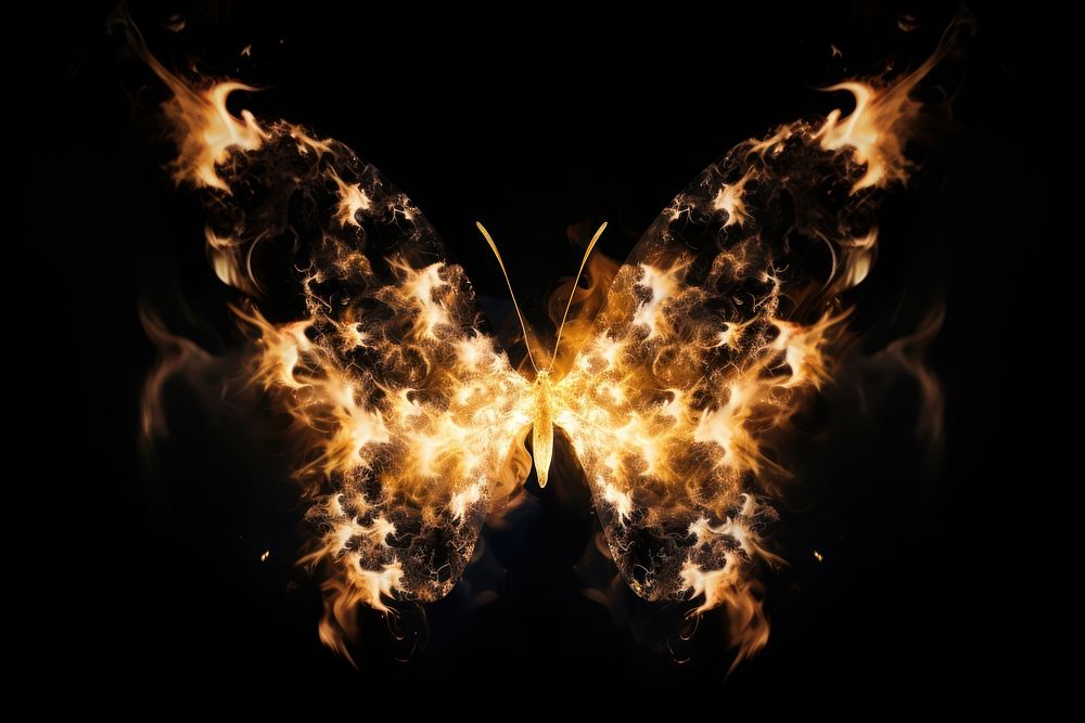 Photo fire butterfly shape burning | Premium Photo Illustration - rawpixel