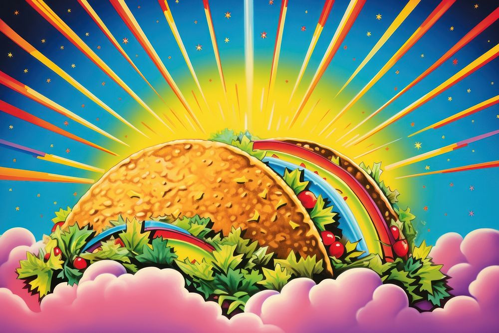 Taco outdoors food sky | Free Photo Illustration - rawpixel