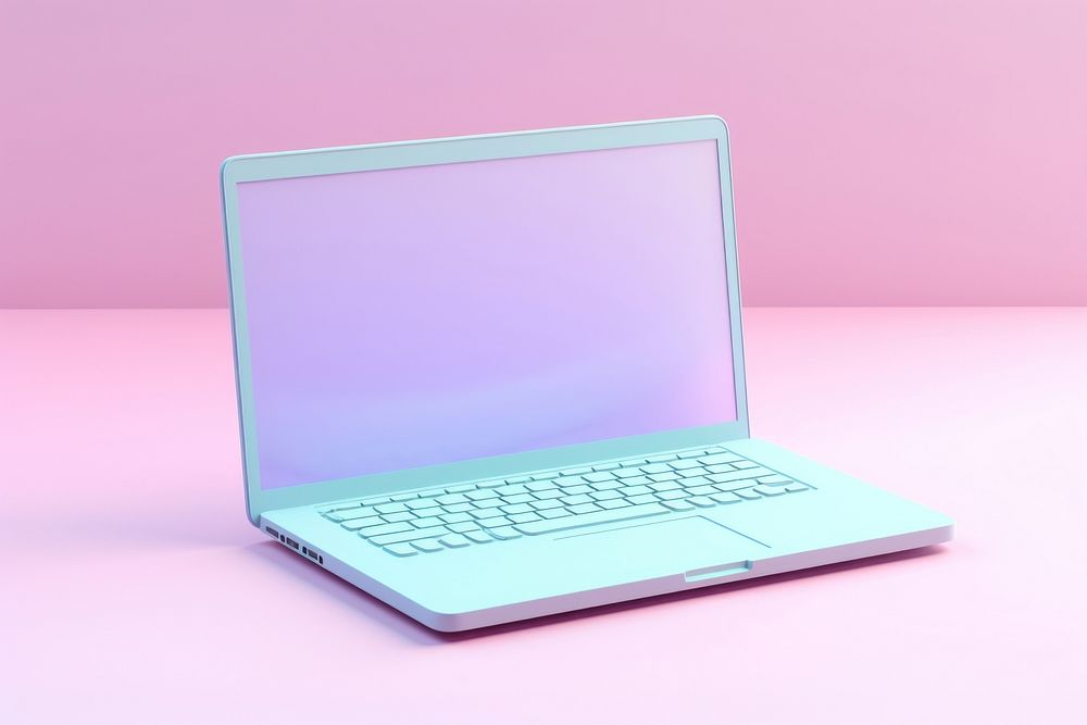 Laptop computer portability electronics. | Premium Photo Illustration ...